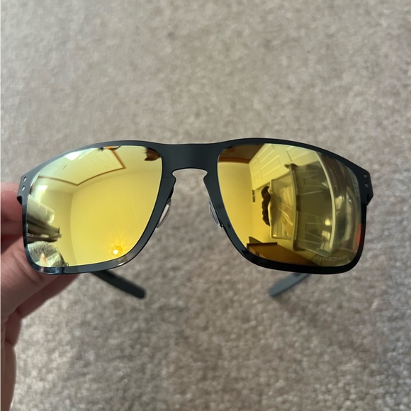 Oakley | Accessories | Oakley Metal Holbrook Gold Prism Polarized ...